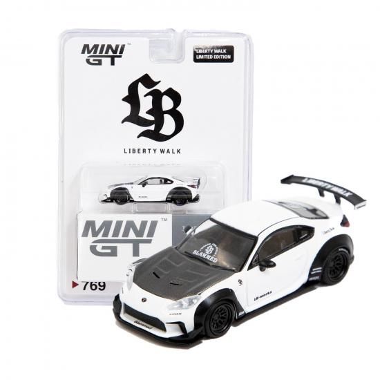 MINI GT 1/64 トヨタ Toyota GR86 LB★Nation LBWK ホワイト 769- ミニカー専門店 RideON
