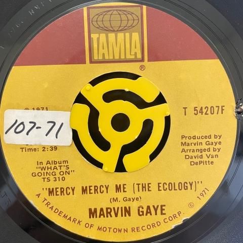 Marvin Gaye / Mercy Mercy Me (The Ecology) (7 Inch) - Vinyl Cycle Records