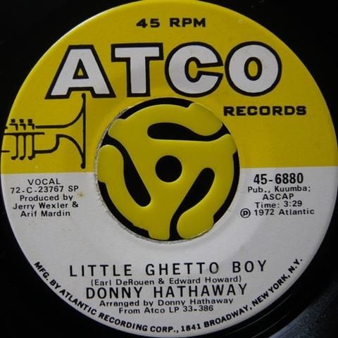 Donny Hathaway / Little Ghetto Boy (7 Inch) - Vinyl Cycle Records