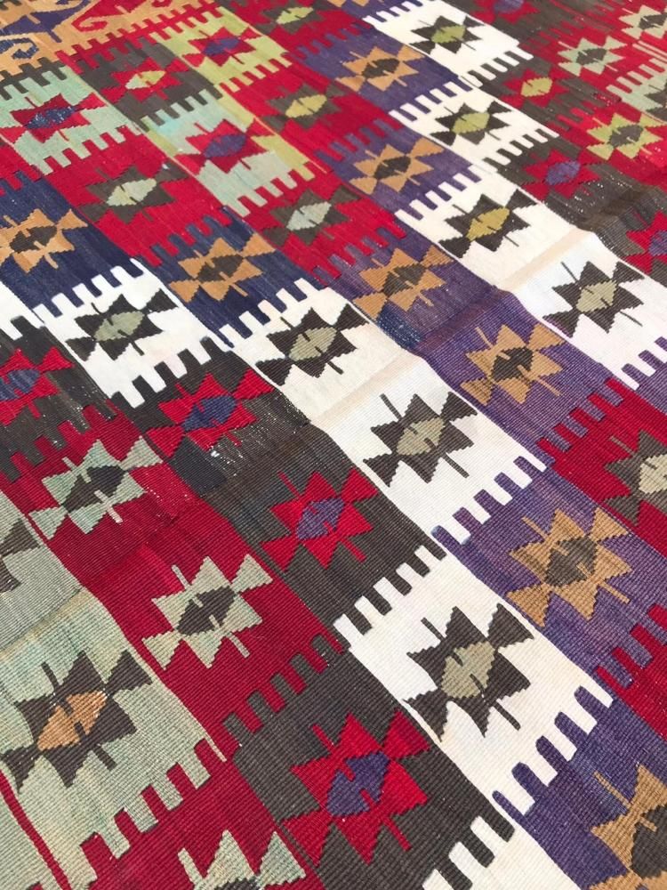 オールド絨毯/トルコ・カッパドキア/ヨルックキリム約362×182cm オールド絨毯/トルコ・カッパドキア/ヨルックキリム約362×182cm