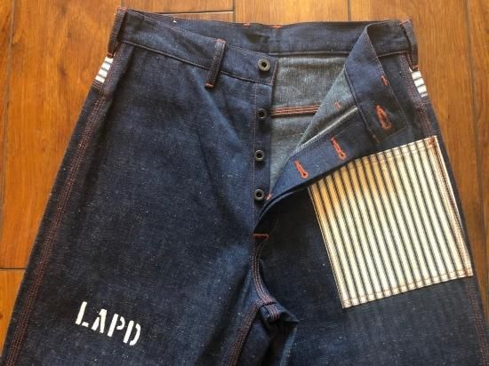 22694 10oz DENIM PANTS -LAPD MODEL- - BLUECYLINDER JAPAN WEB 22694 10oz DENIM PANTS -LAPD MODEL- - BLUECYLINDER JAPAN WEB