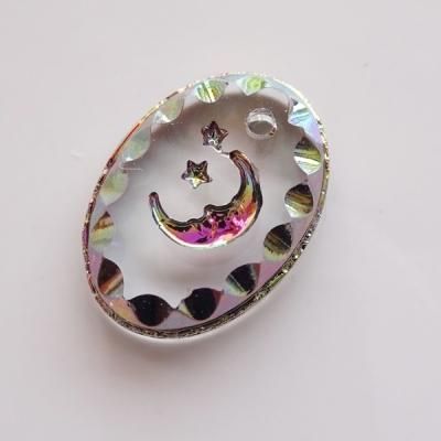 ガラス製インタリオペンダント 14x10mm(1個) - アクセサリー ガラス製インタリオペンダント 14x10mm(1個) - アクセサリー