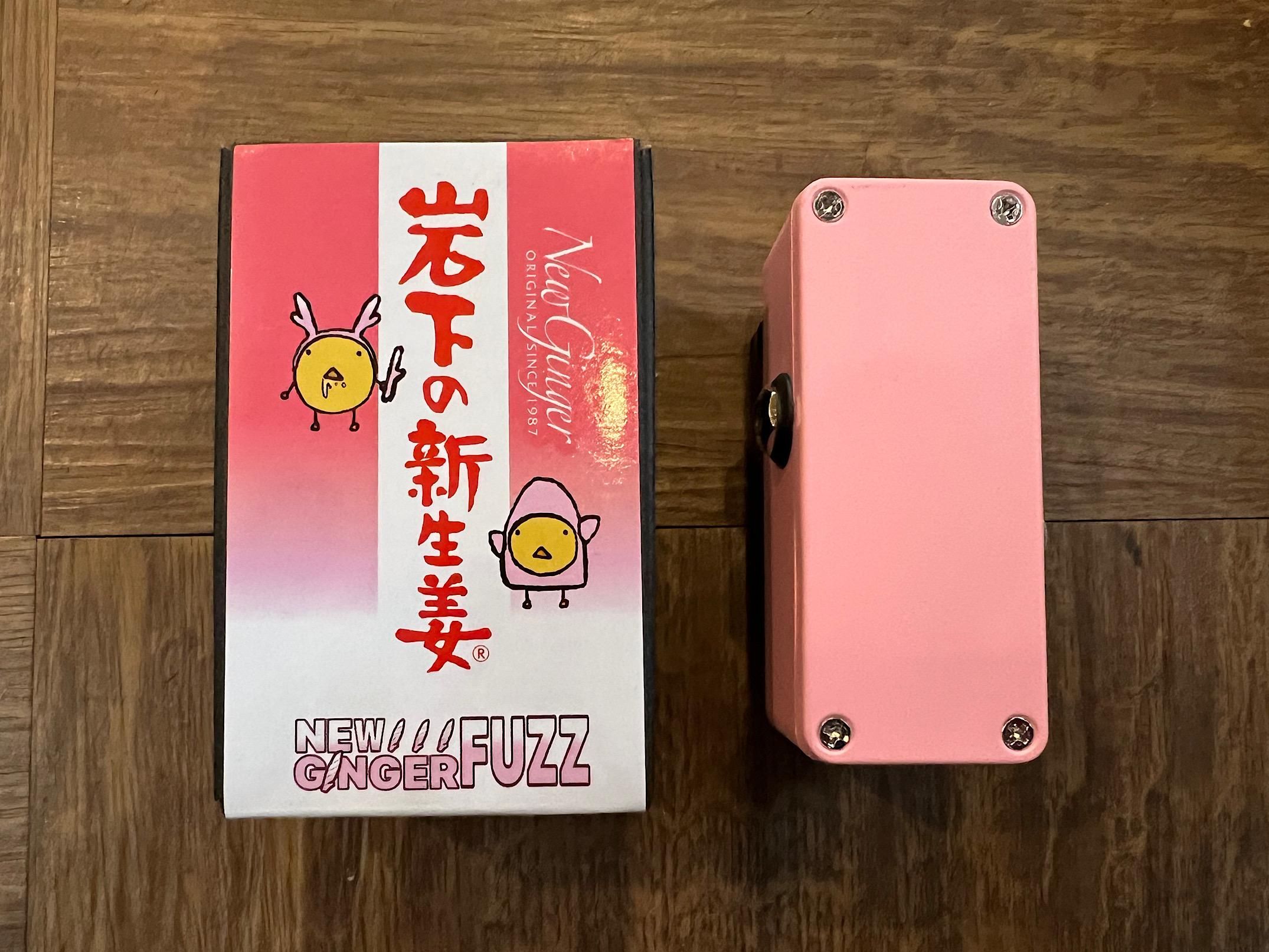 Effects Bakery New Ginger Fuzz 可愛いデザインで人気のエフェクトベーカリー!なんと岩下の新生姜とのコラボで生まれ